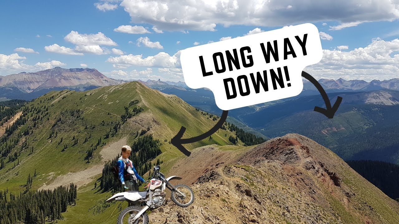 Riding RIDGE LINES in Colorado! The best moto trail in the USA? Day 1 ...
