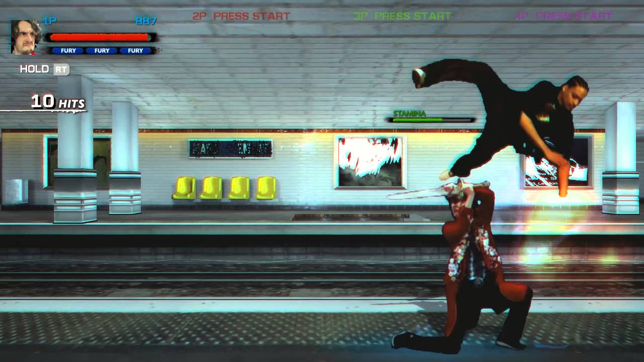 Streets of Fury EX - Level 1 with Bob Lennon (Hard) - YouTube