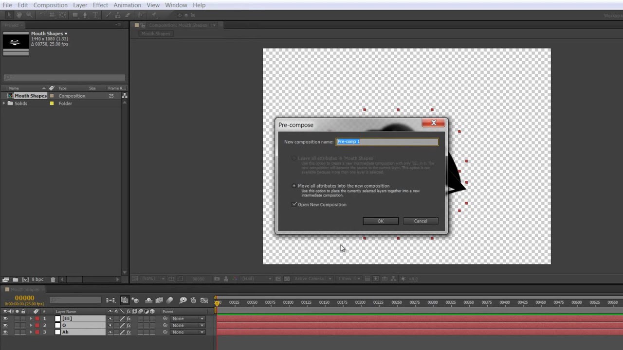 Adobe After Effects Techniques: Animation Lip Sync PART ONE - YouTube