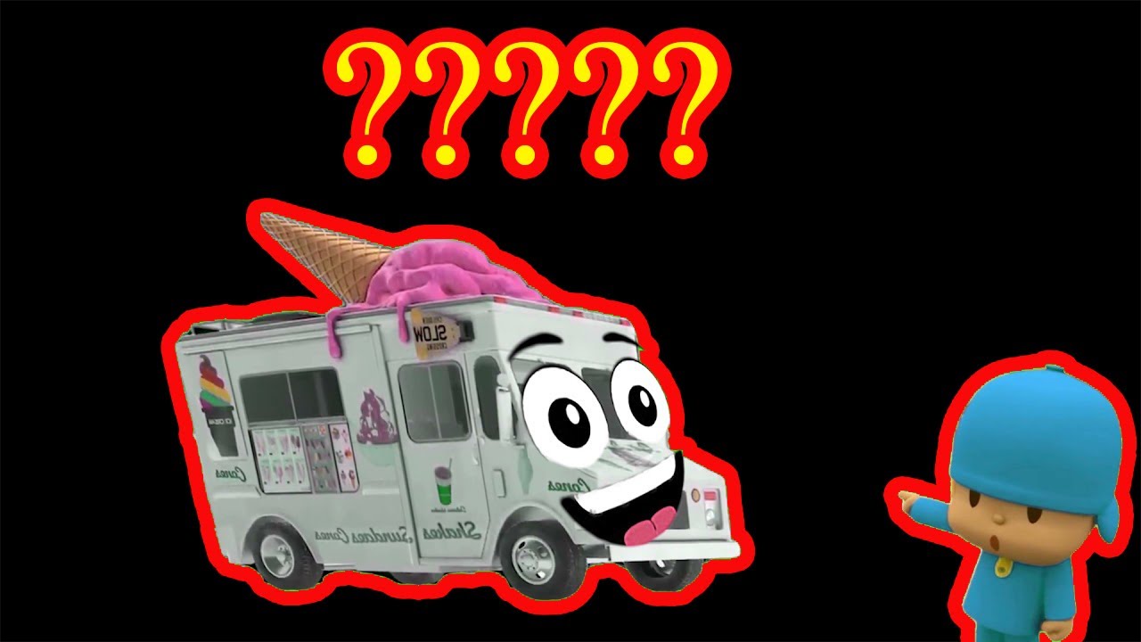 Pocoyo & Ice Cream Truck | stop, go away & dancing | Sound Variations ...