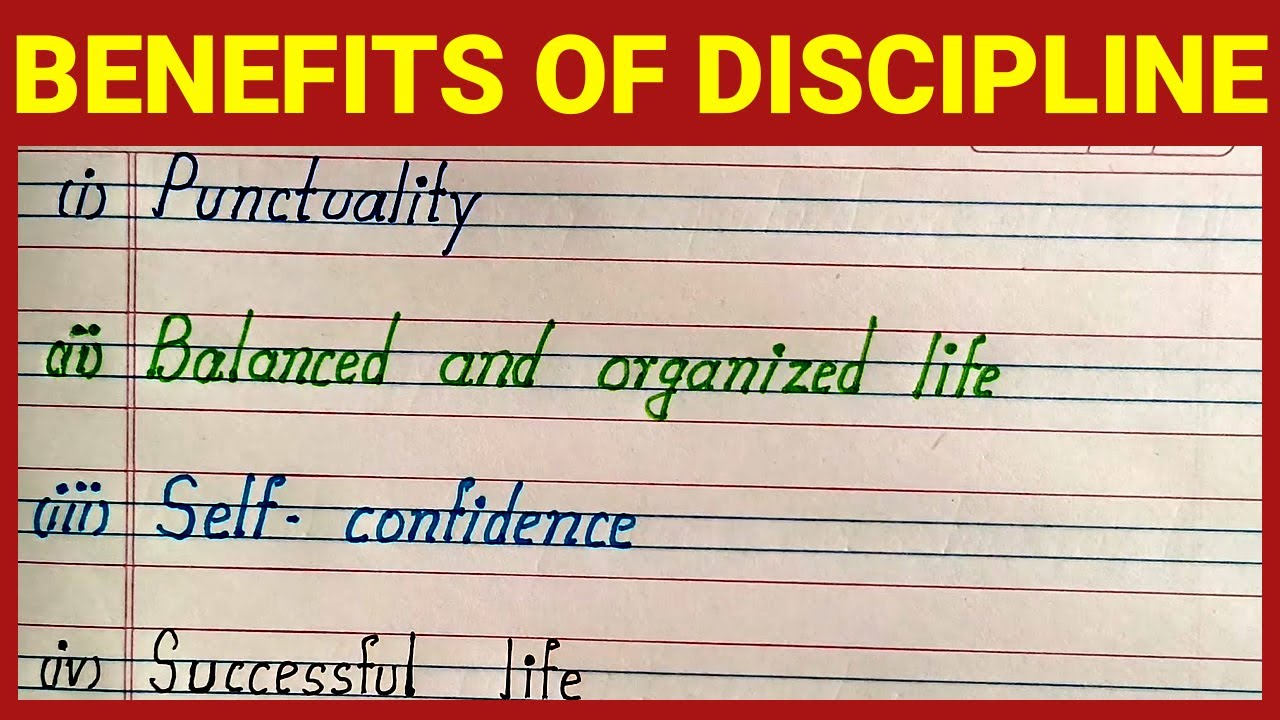 Benefits of Discipline 💪| 10 Points Benefits of Discipline - YouTube