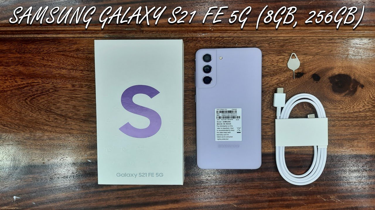 Unboxing Of Samsung Galaxy S21 FE 5G ( 8GB, 256GB ) - YouTube