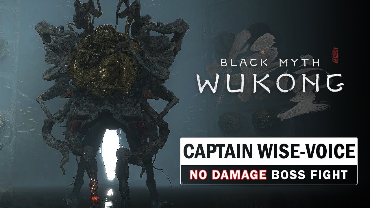 Black Myth Wukong - Captain Wise-Voice Boss Fight (No Damage Taken ...