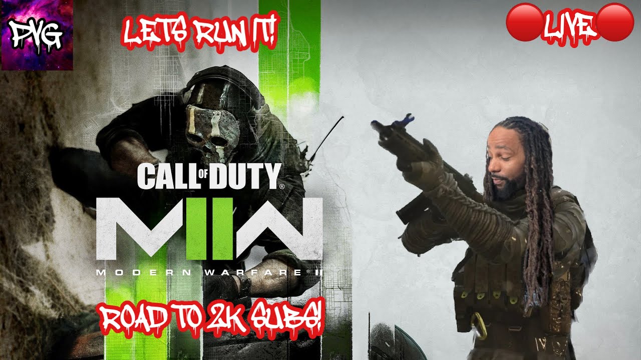 PVG *LIVE* MW2 LATE NIGHT DRILL SESSION! #princevisiongam3ing #mw2 #cod #gaming #live - YouTube