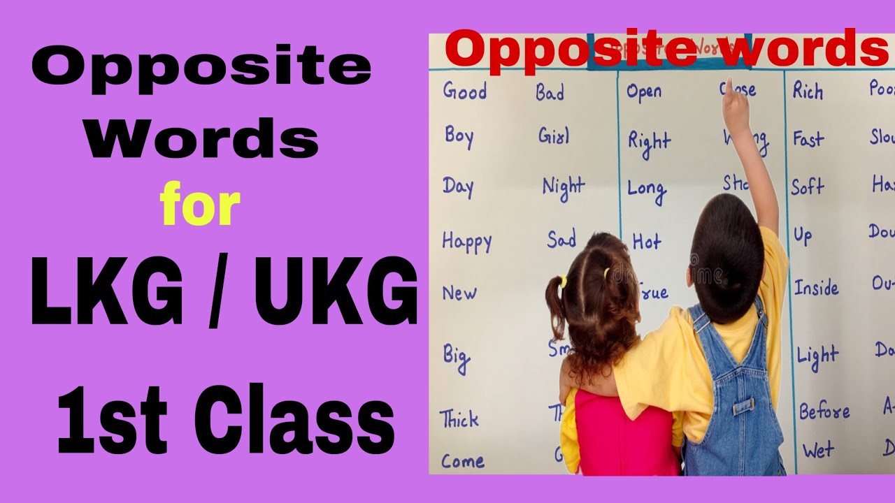 Opposite Words For LKG UKG 1st Class Opposite Words For Kids opposite-words-for-lkg-ukg-1st-class-opposite-words-for-kids