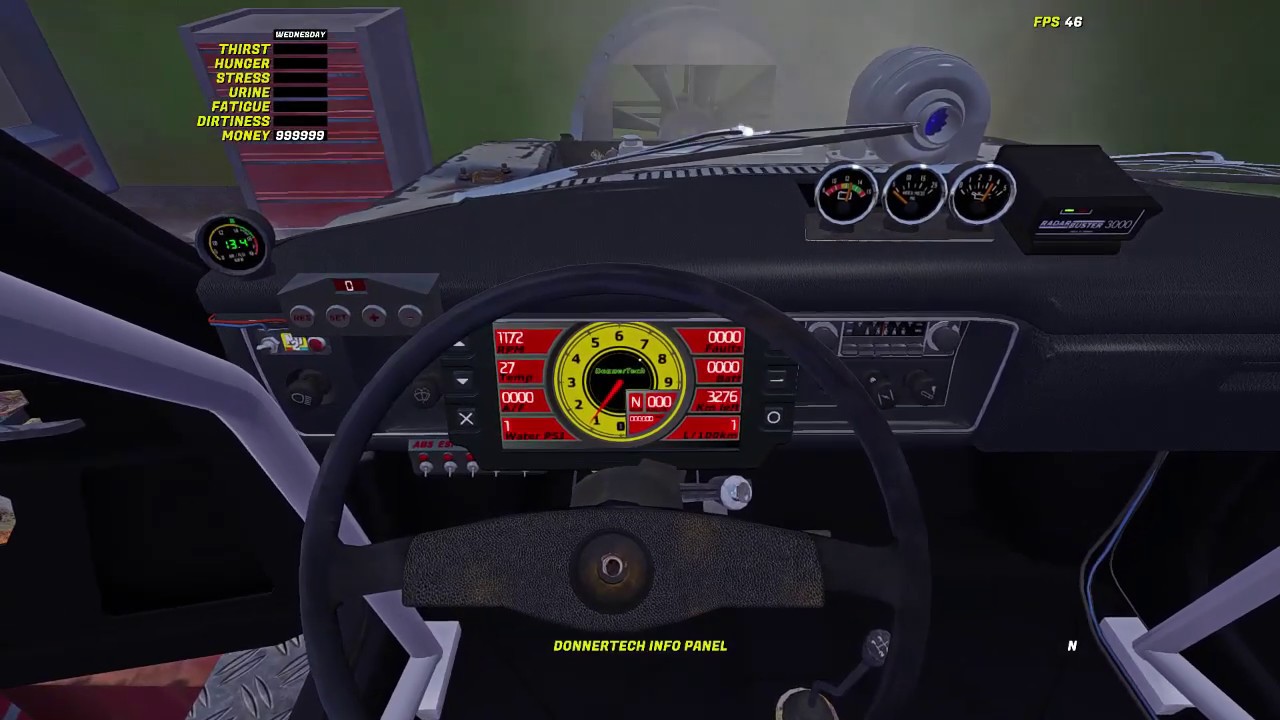 My Summer car (DonnerTechRacing ECU-Mod) new ECU-Panel TEASER - YouTube