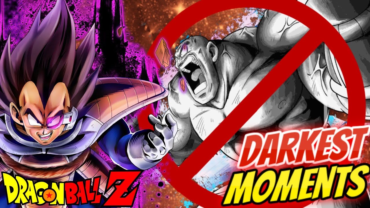 DBZ's DARKEST MOMENTS: Nappa's Death - YouTube