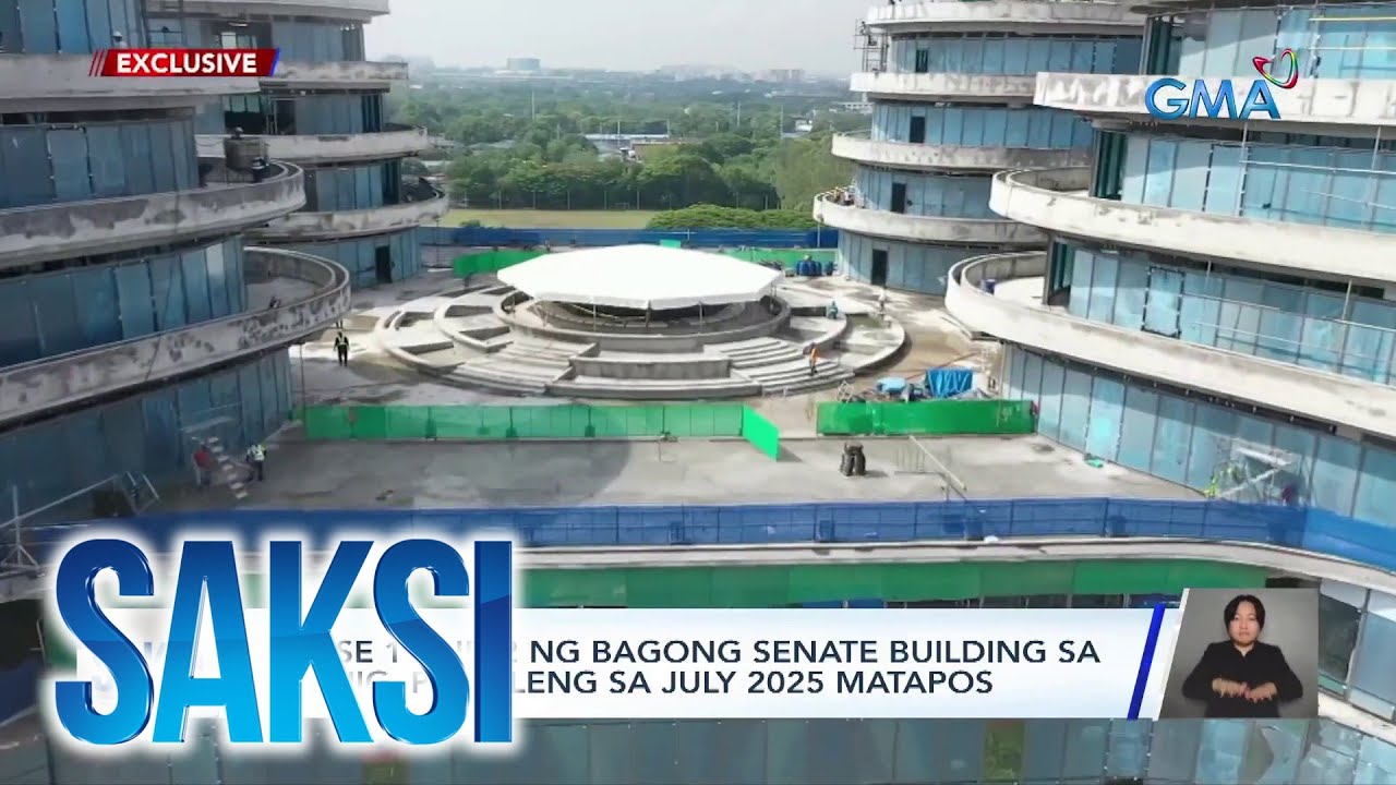 Phase 1 and 2 ng bagong senate building sa Taguig, posibleng sa July ...
