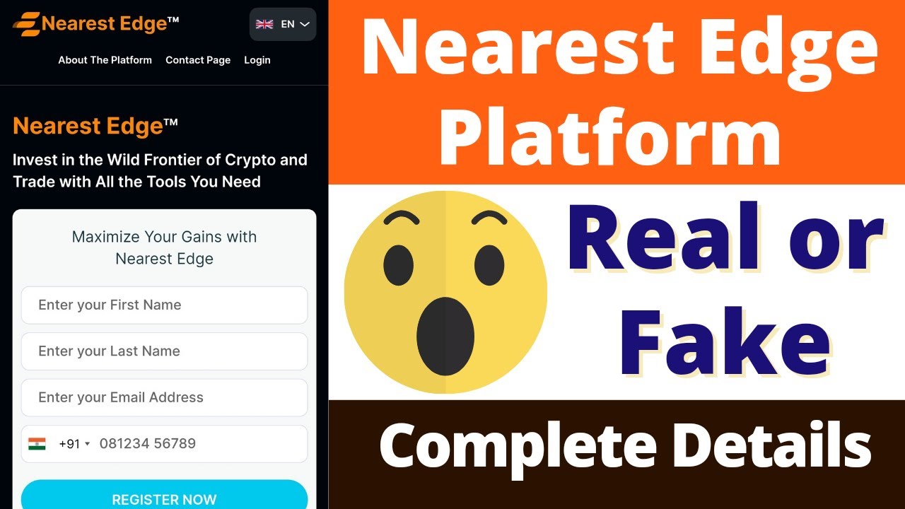 Nearest Edge Real or Fake | Nearest Edge Platform Review | Scam or ...