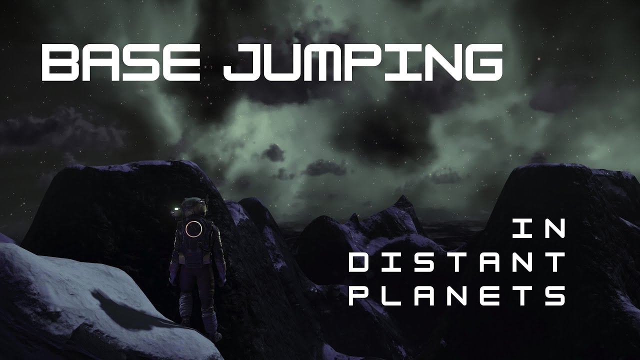 Base Jumping Alien Worlds — Leaping from the Ice Cliffs of Valopar ...