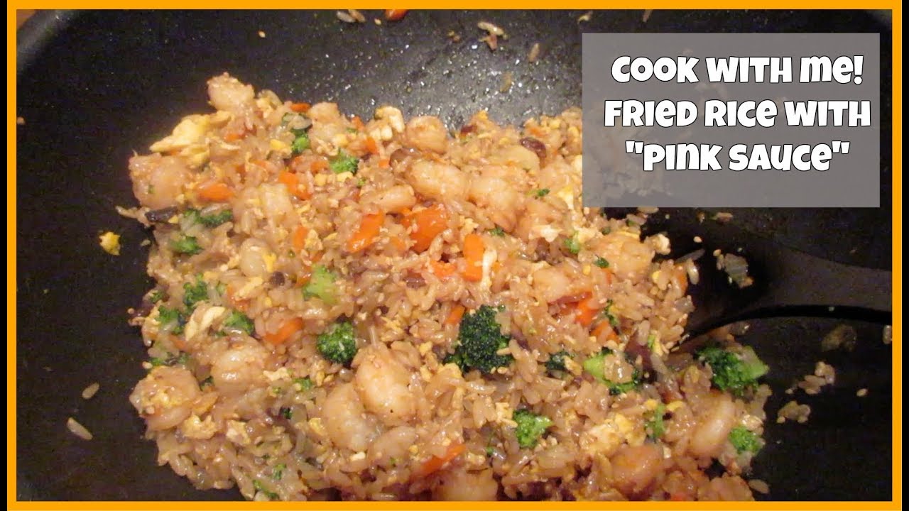 Cook With Me: Fried Rice with "Pink Sauce" | Cooking for Two - YouTube