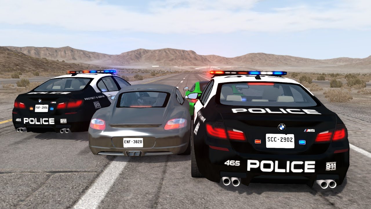 Extreme Police Survival Crashes 2 - BeamNG.Drive Police Chases 2019 ...