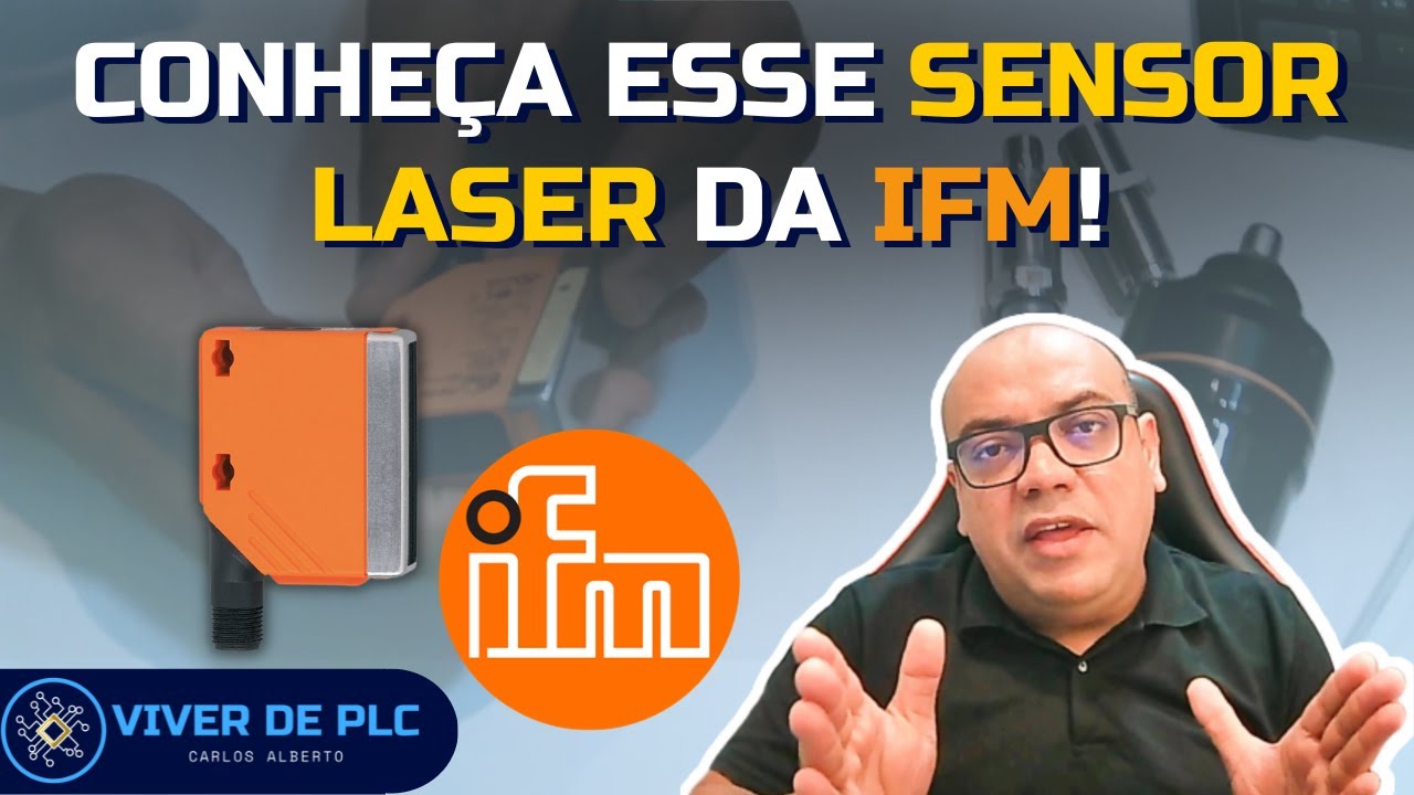 Conheça esse sensor laser da IFM! | VIVER DE PLC - YouTube