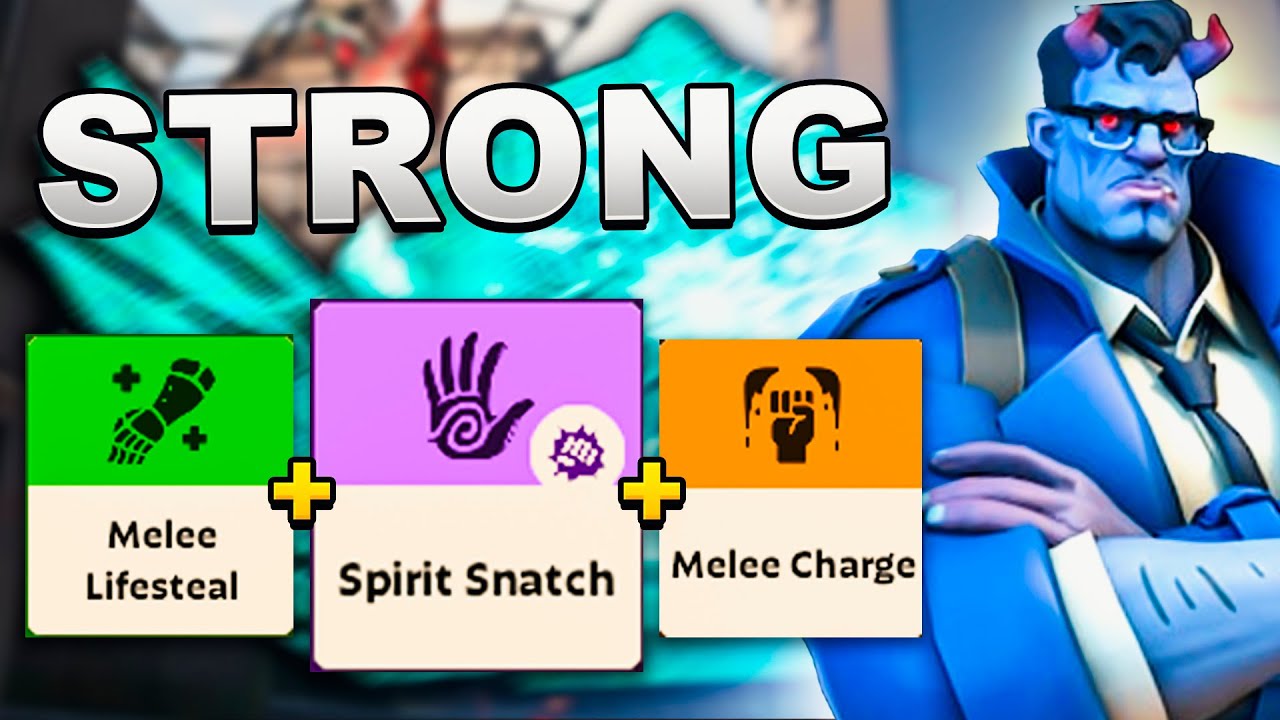 LEFAA PLAYS ABRAMS WITH MELEE BUILD | DEADLOCK ETERNUS POV - YouTube