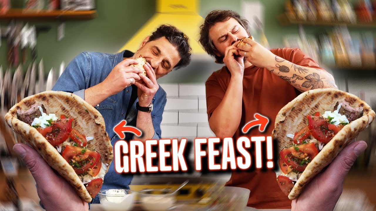A Delicious Greek Feast with Alexis Conran - YouTube