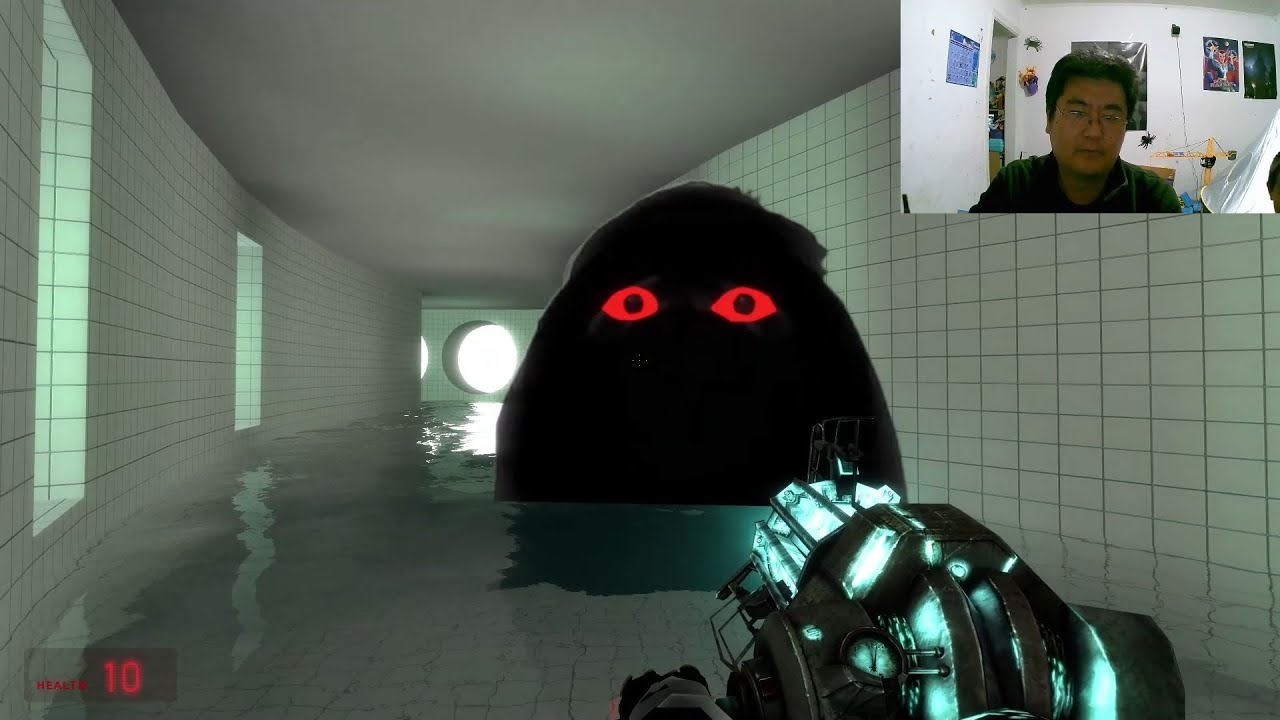 Jump scares in the poolrooms (Garry's Mod) - YouTube