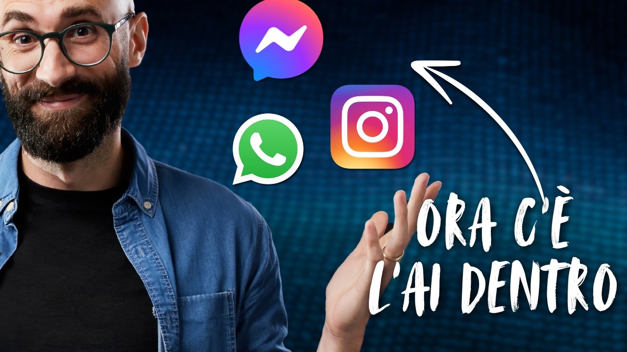 Ecco l'AI dentro Instagram, Whatsapp e Messenger [Llama] - YouTube