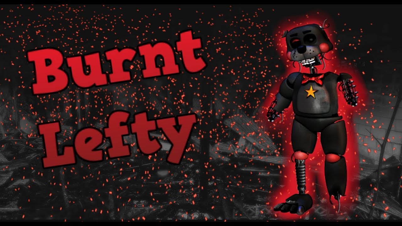[Fnaf | Speed Edit] Making Burnt Lefty! - YouTube