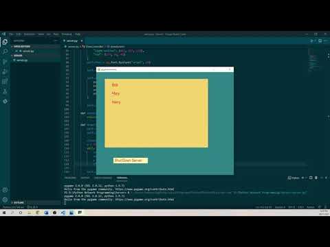 Python Multiplayer: Making a Chat Program Part 1 - YouTube