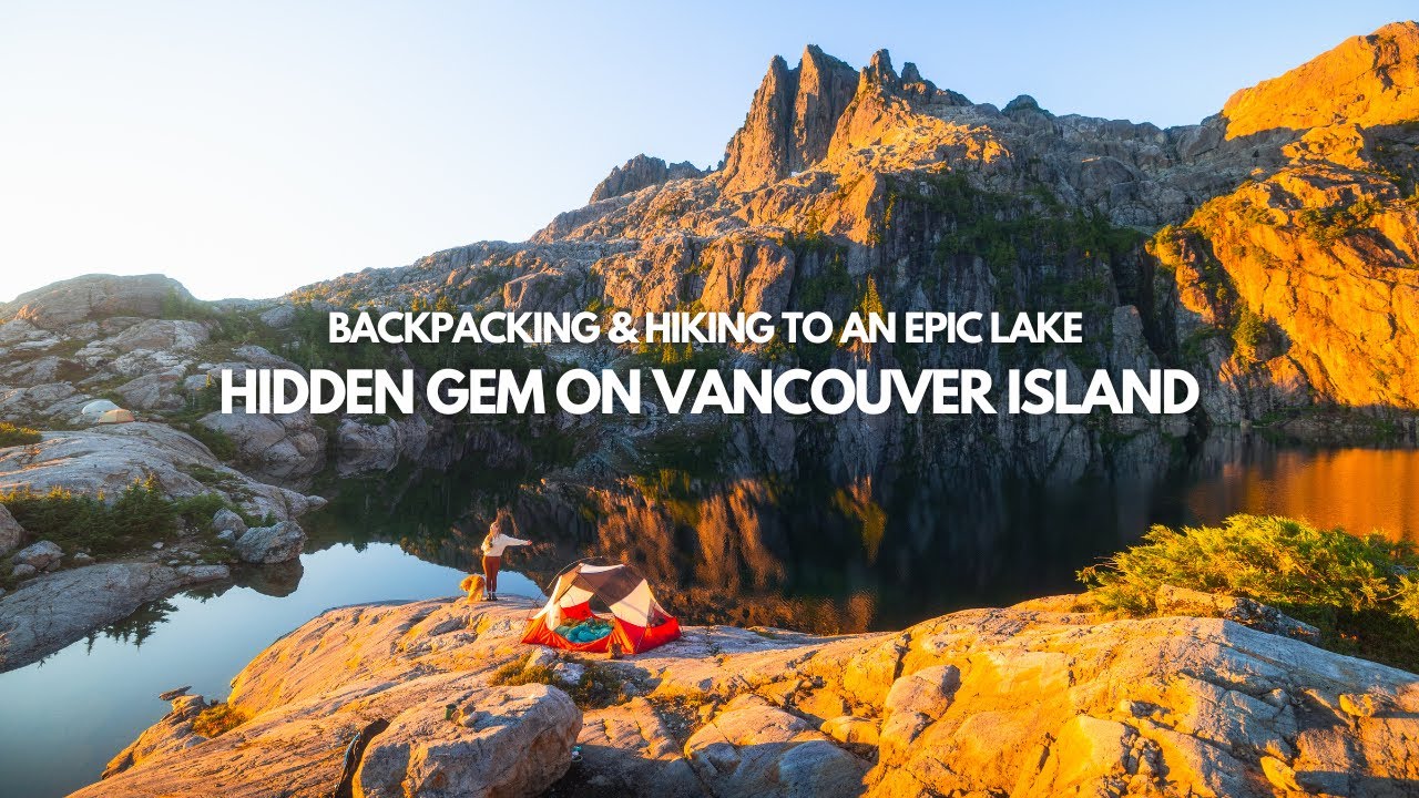 Hiking & Backpacking to EPIC HIDDEN GEM Lake on Vancouver Island, BC // Triple Peak - YouTube