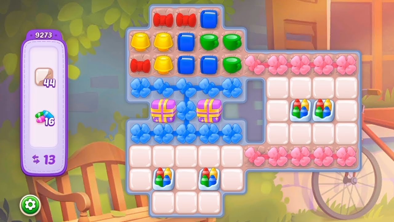 homescapes level 9273 | homescapes hard level - YouTube