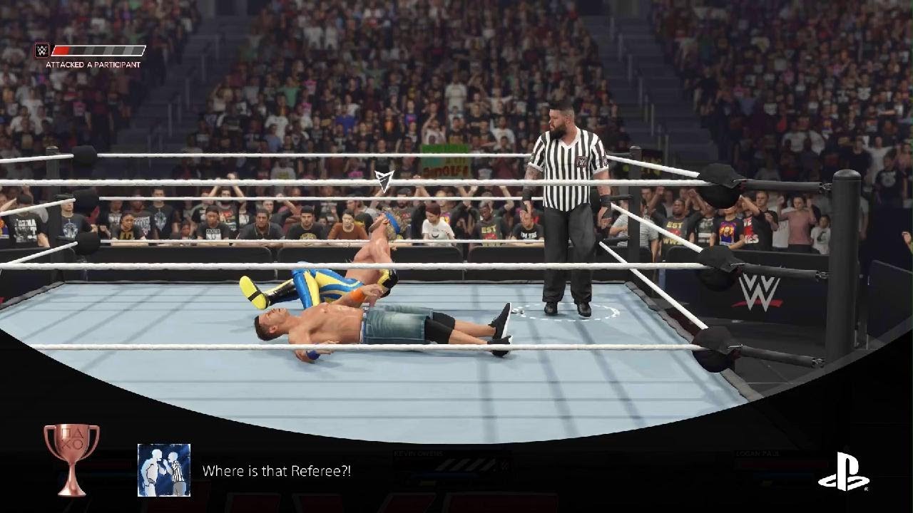 WWE 2K24 Trophy Where is that Referee?! - YouTube