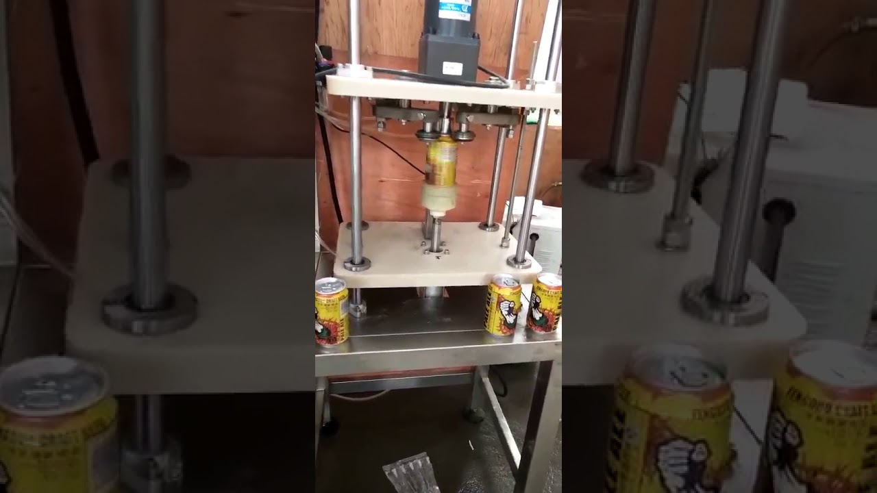 canning machine - YouTube