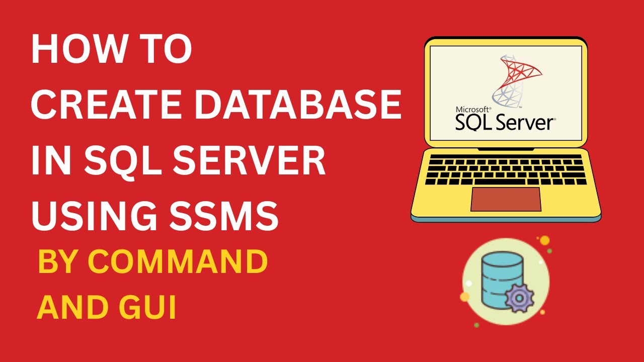 How To Create Database in SQL Server using SSMS (GUI + Query) | SQL Server for Beginner # ...