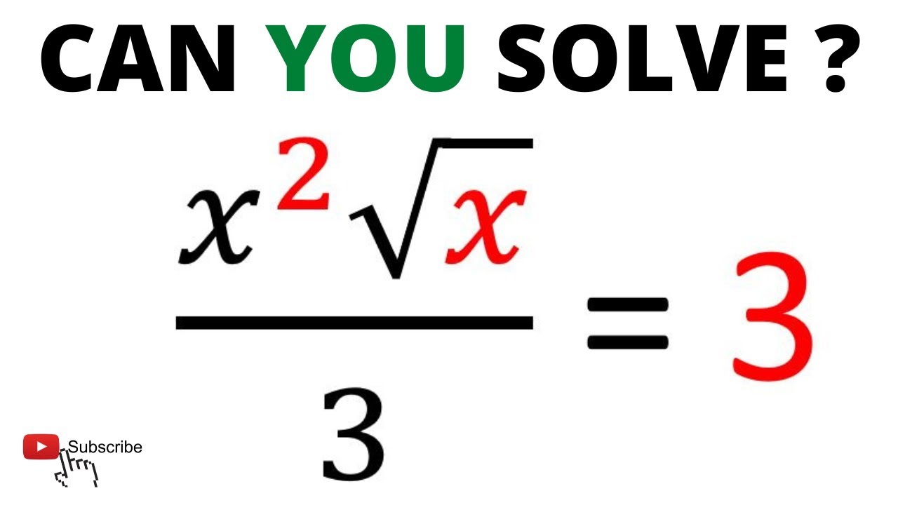 Can You Solve x 2 x 1 5 3 3 For X Nice Algebra Problem SAT can-you-solve-x-2-x-1-5-3-3-for-x-nice-algebra-problem-sat