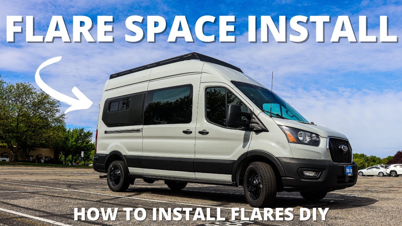 FLARE SPACE INSTALL | HOW TO | FORD TRANSIT - YouTube