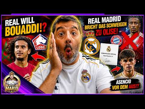 💣💥REAL WILL BOUADDI⁉️🤯| REAL MADRID BRICHT DAS SCHWEIGEN ZU OLISE‼️Was bedeutet das Statement❓