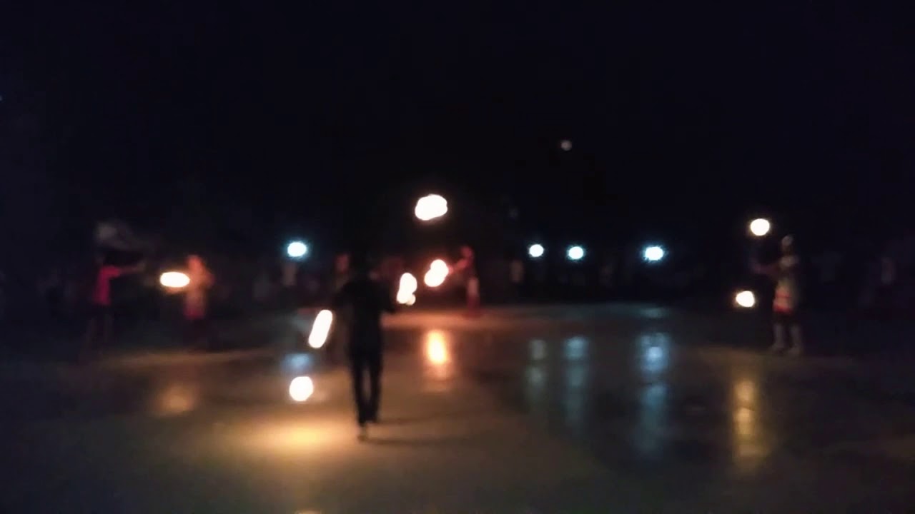 fire show Timor-Leste - YouTube