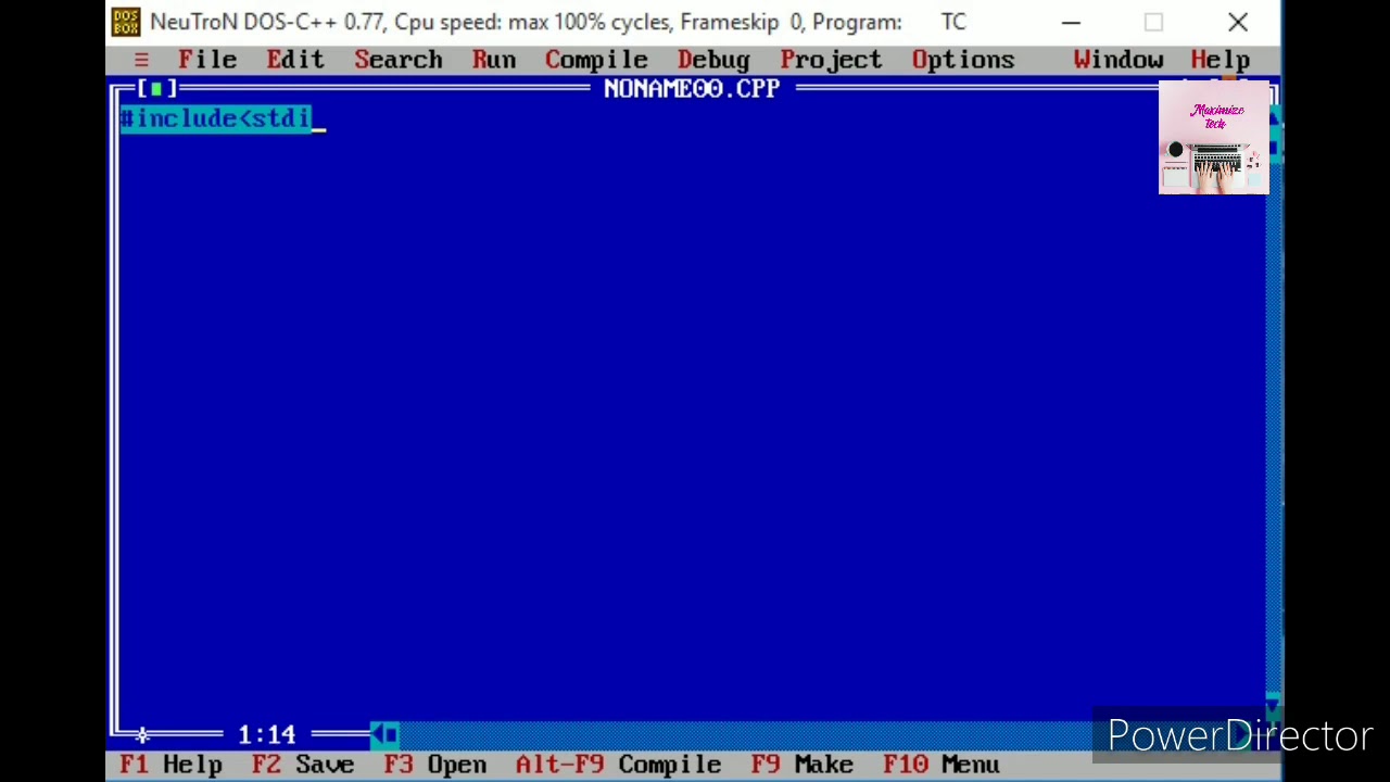 Hello world _c programming_ maximize tech - YouTube