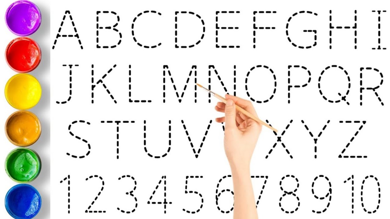 a b c d | a for aeroplane b for banana | abcd | alphabets | Counting ...