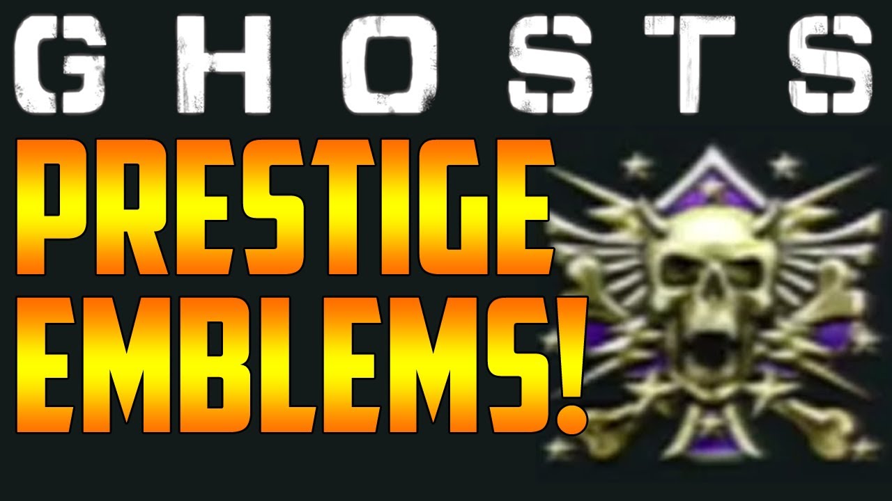 Call Of Duty: Ghosts - 1st - 10th ALL Prestige Emblems! (Cod Ghosts ...