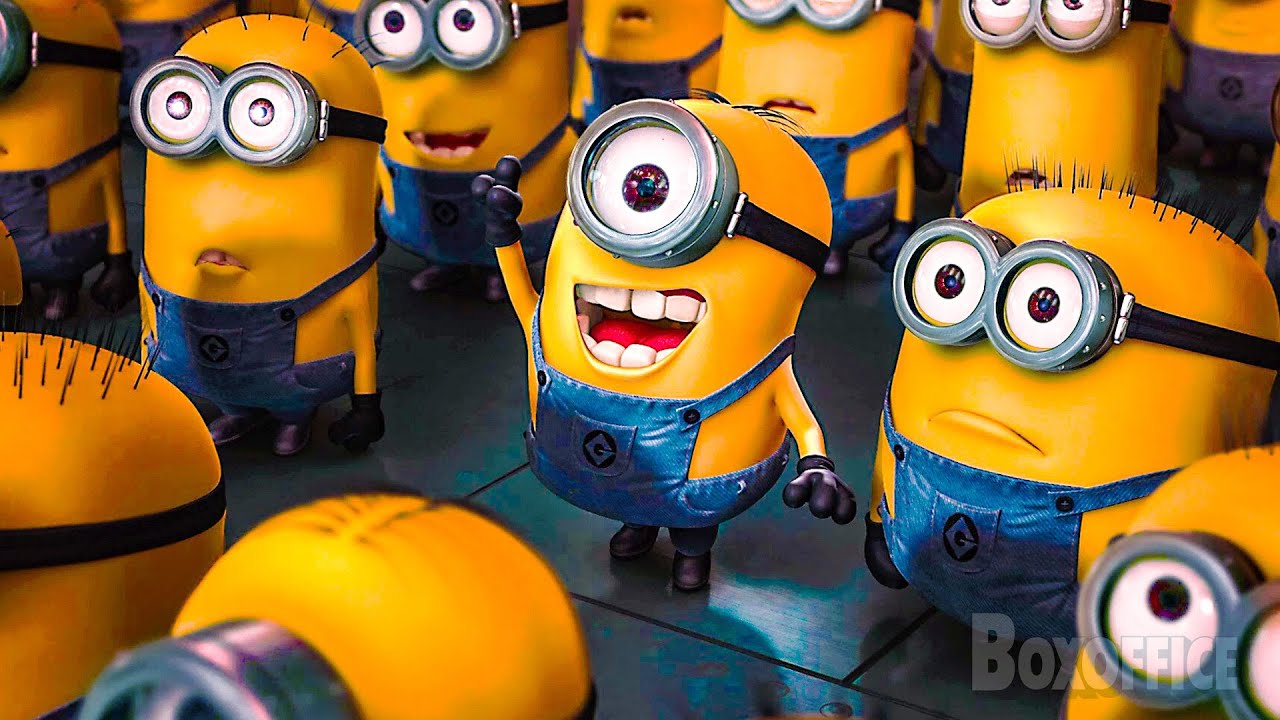¡Papoy! | La mejor escena de los Minions de Mi villano favorito 🌀 4K - YouTube