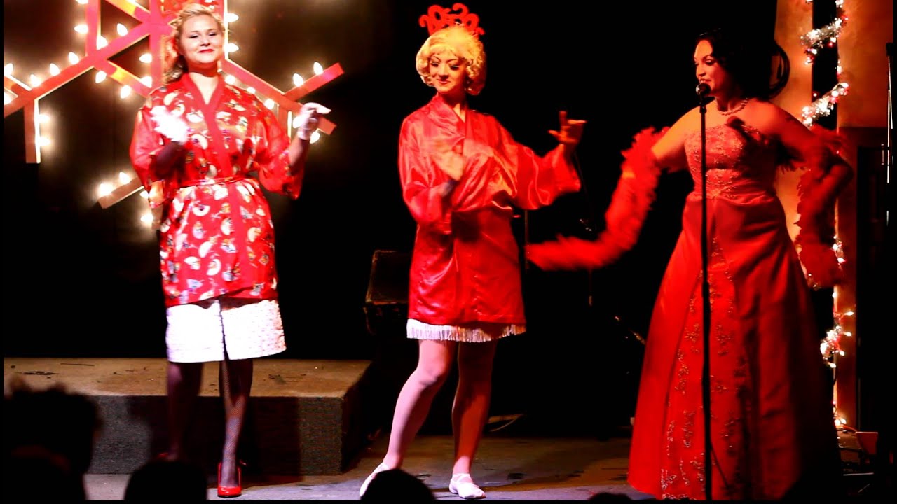 Cherry Bomb Burlesque performing at Lindbergs - YouTube
