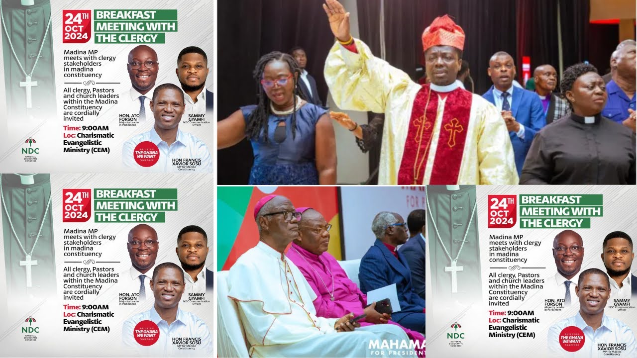 Woow. Top NDC Gurus Brings Top Clergy To Tears With This Powerful ...