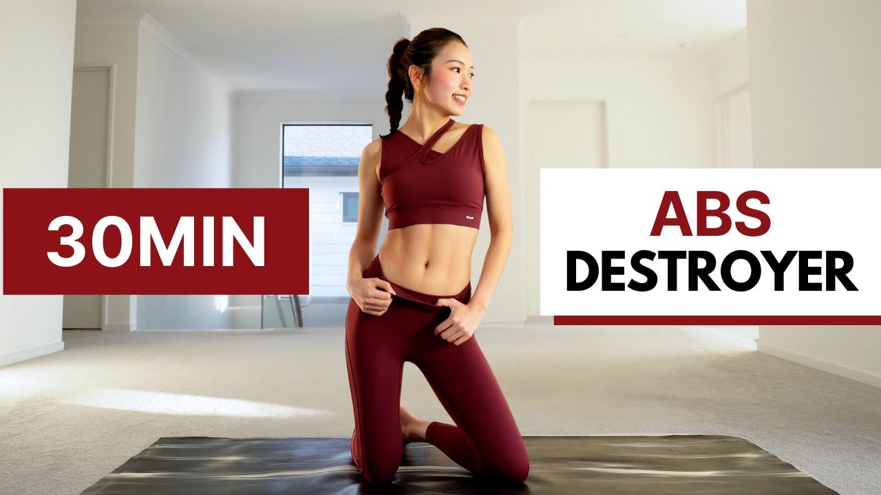 30min Deep Core Destroyer (⚠️No Mercy ABS Burn) Beginners friendly ...