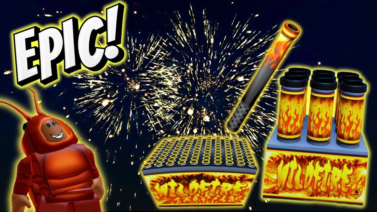 More Wildfire Fireworks! (Fireworks playground) Roblox. - YouTube
