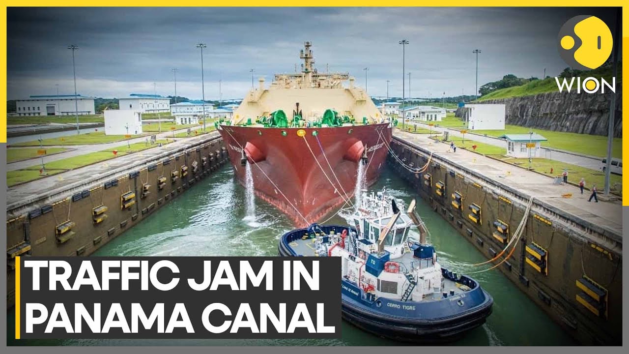 Panama Canal traffic jam: Drought limits the number of vessels able to ...