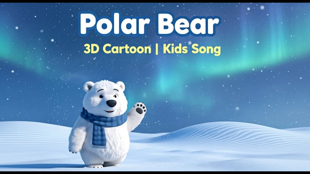 Kids Song: Polar Bear | Fun Arctic Animal Song for Children - YouTube