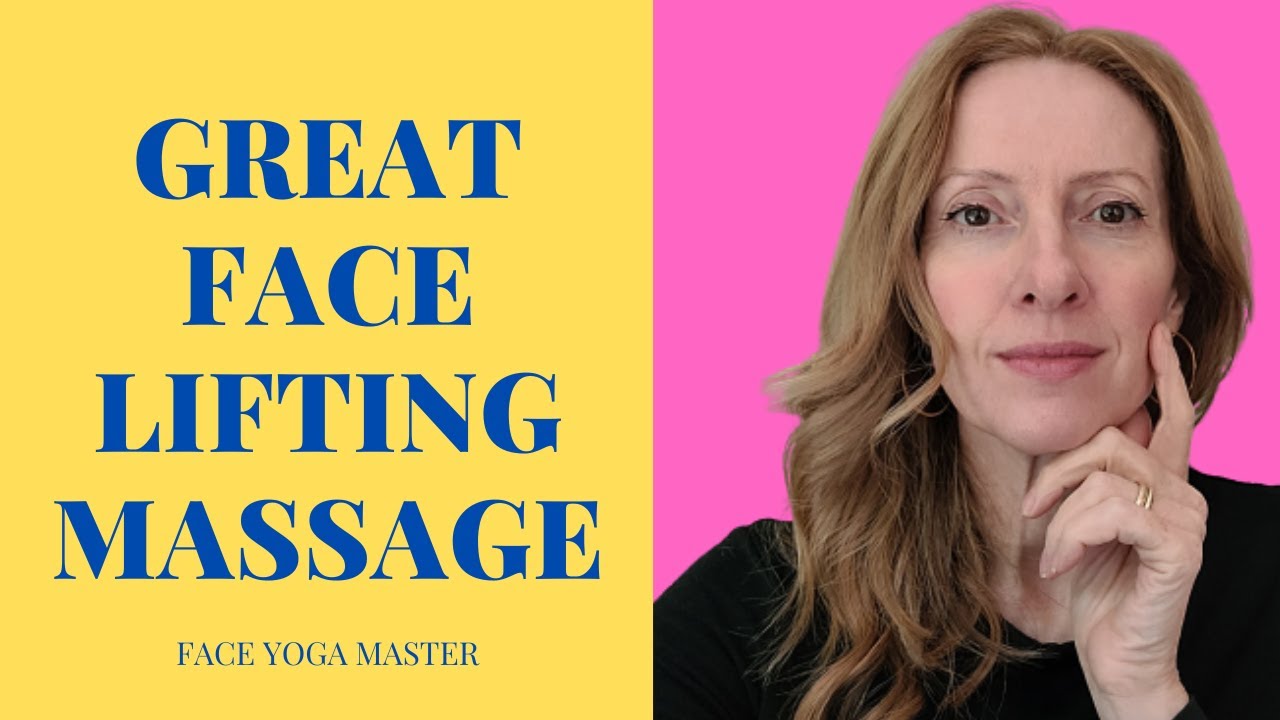 Daily NATURAL FACE LIFT Self Massage - YouTube