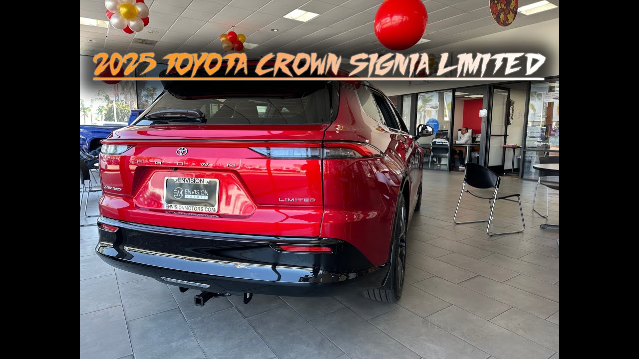 2025 Toyota Crown Signia Hybrid Limited Exterior/Interior Walk Around ...