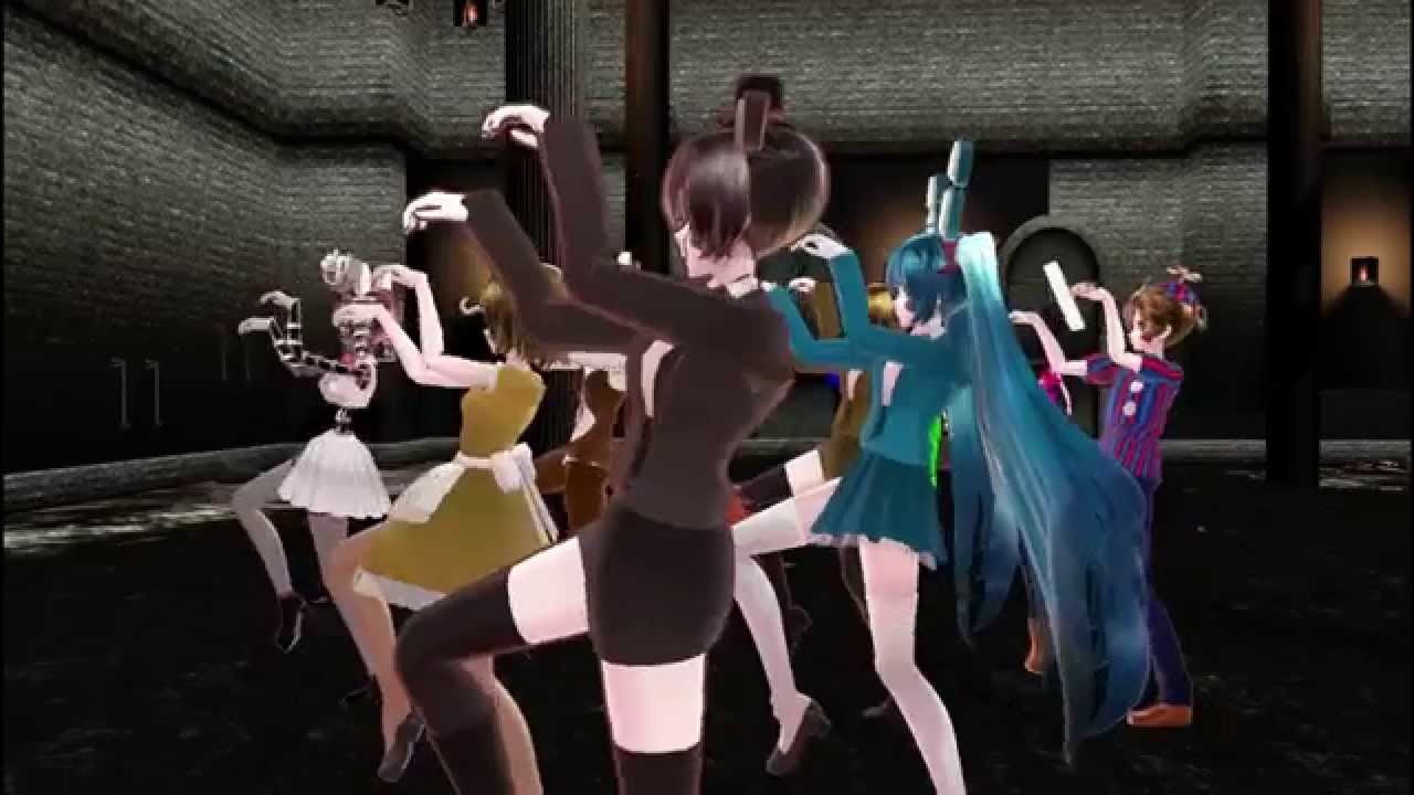 MMD Thriller whit Fnaf (720HD) - YouTube