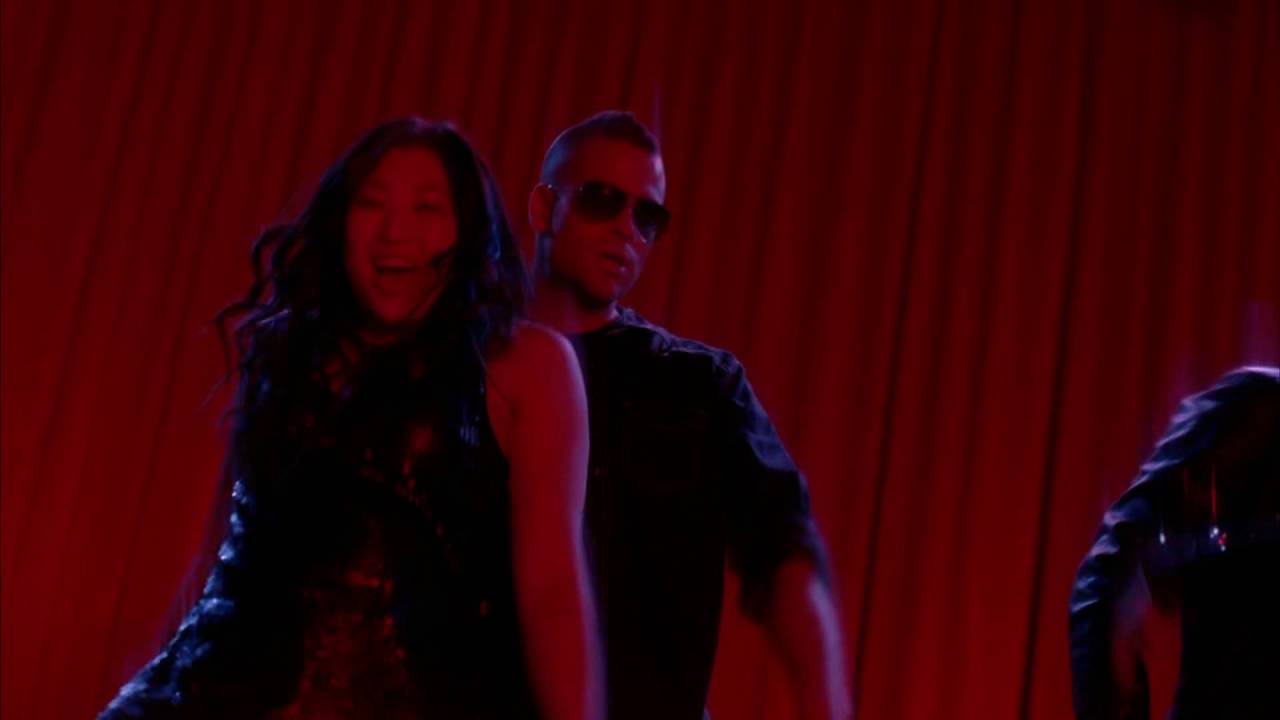 GLEE Full Performance of Blame It On The Alcohol - YouTube