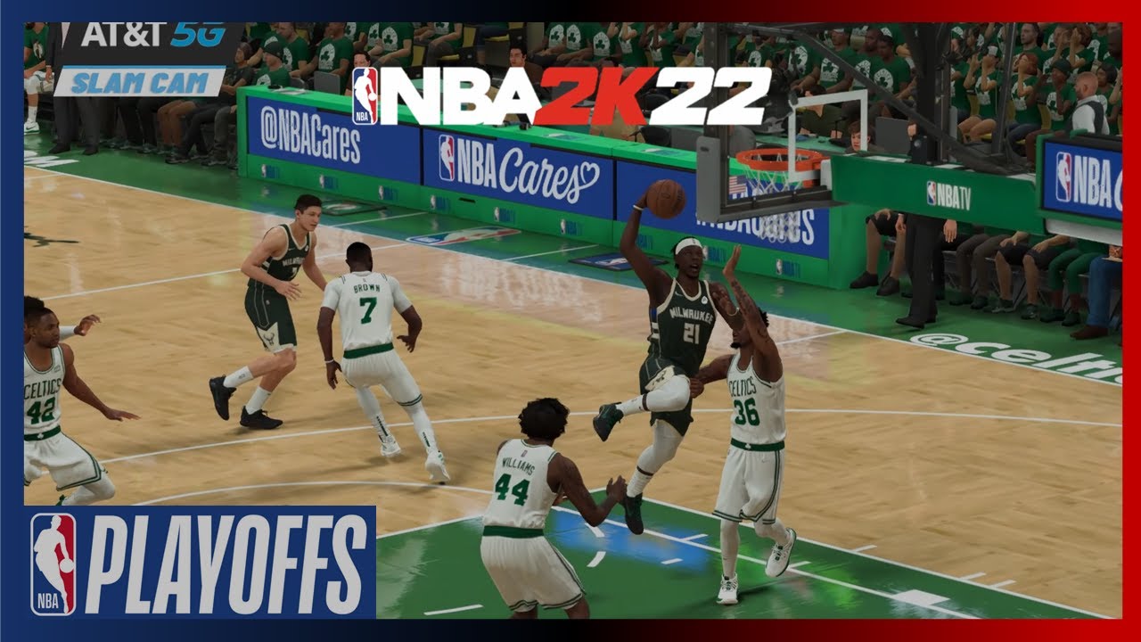NBA 2K22 | BUCKS vs CELTICS | 2022 NBA Playoffs - YouTube