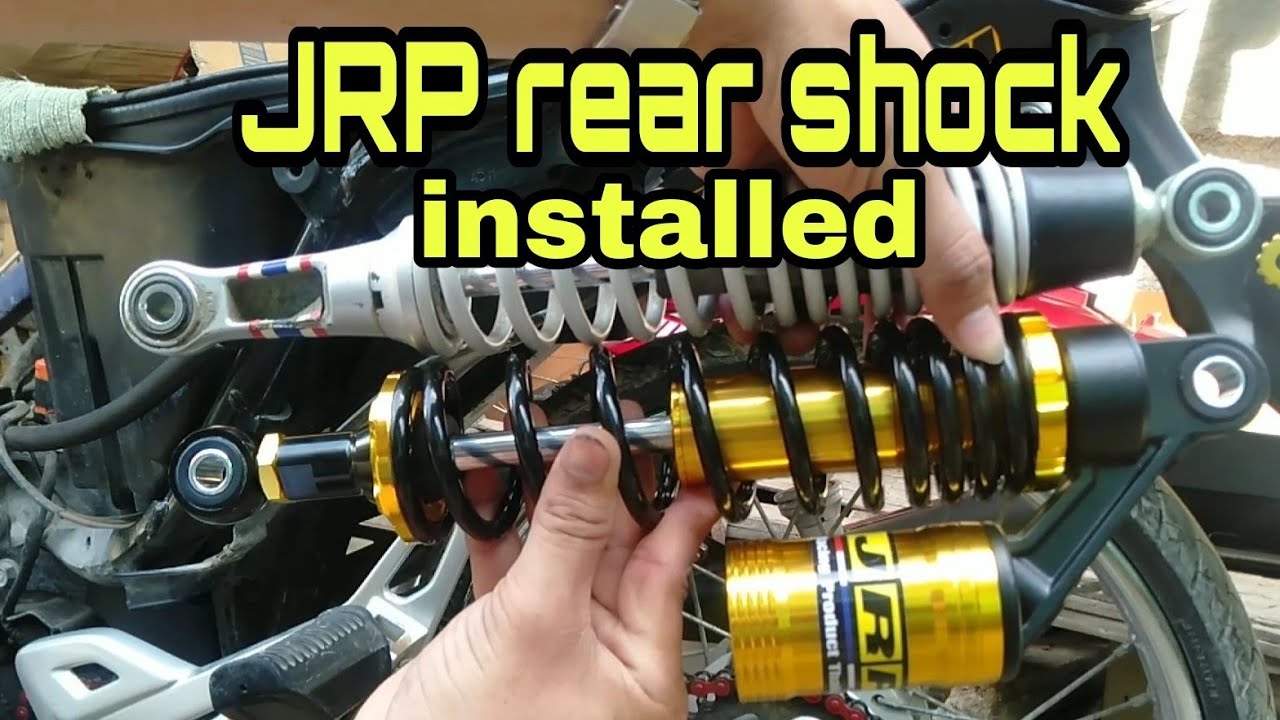 installing JRP rear shock for my legendary smashie - YouTube