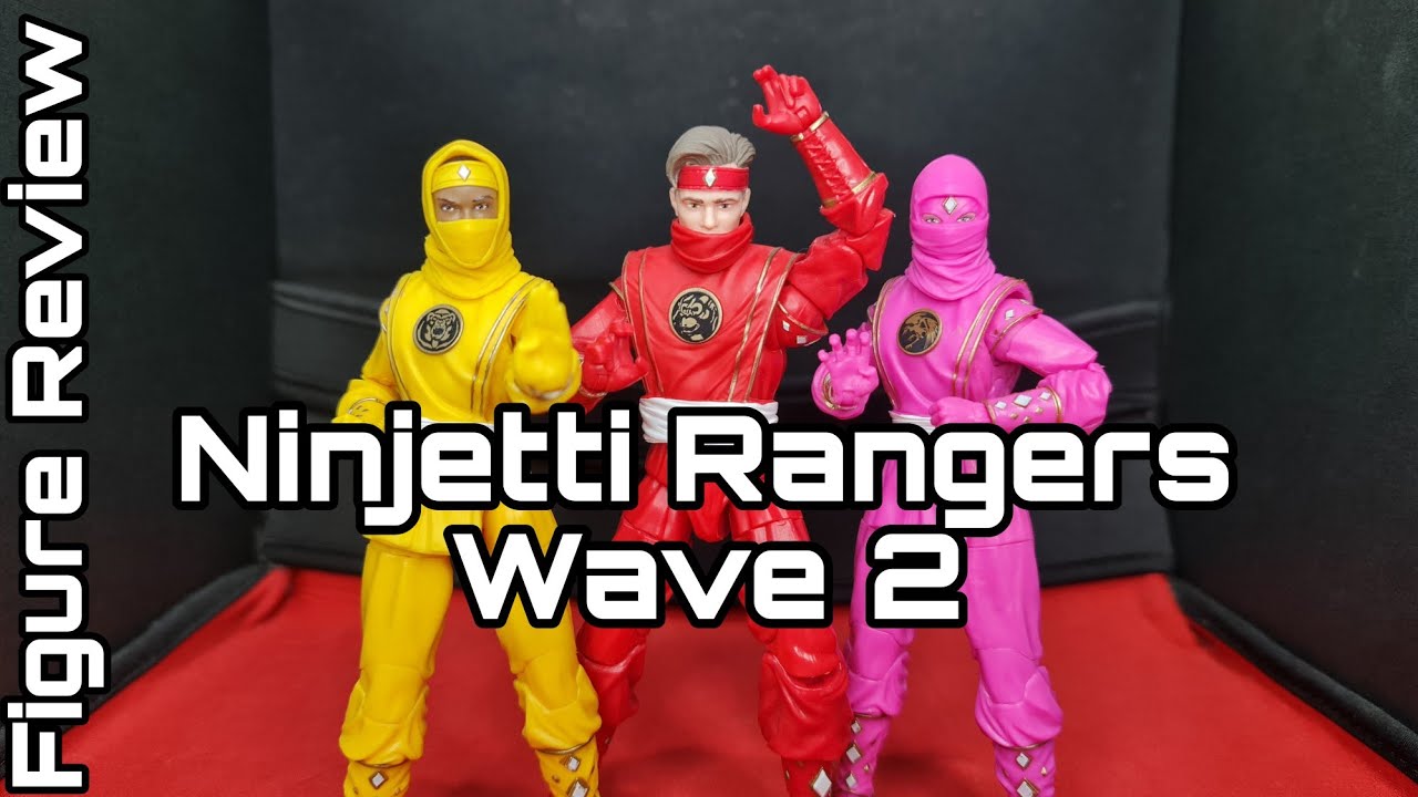 Hasbro's Power Rangers Lightning Collection - Ninjetti / Ninja Rangers ...