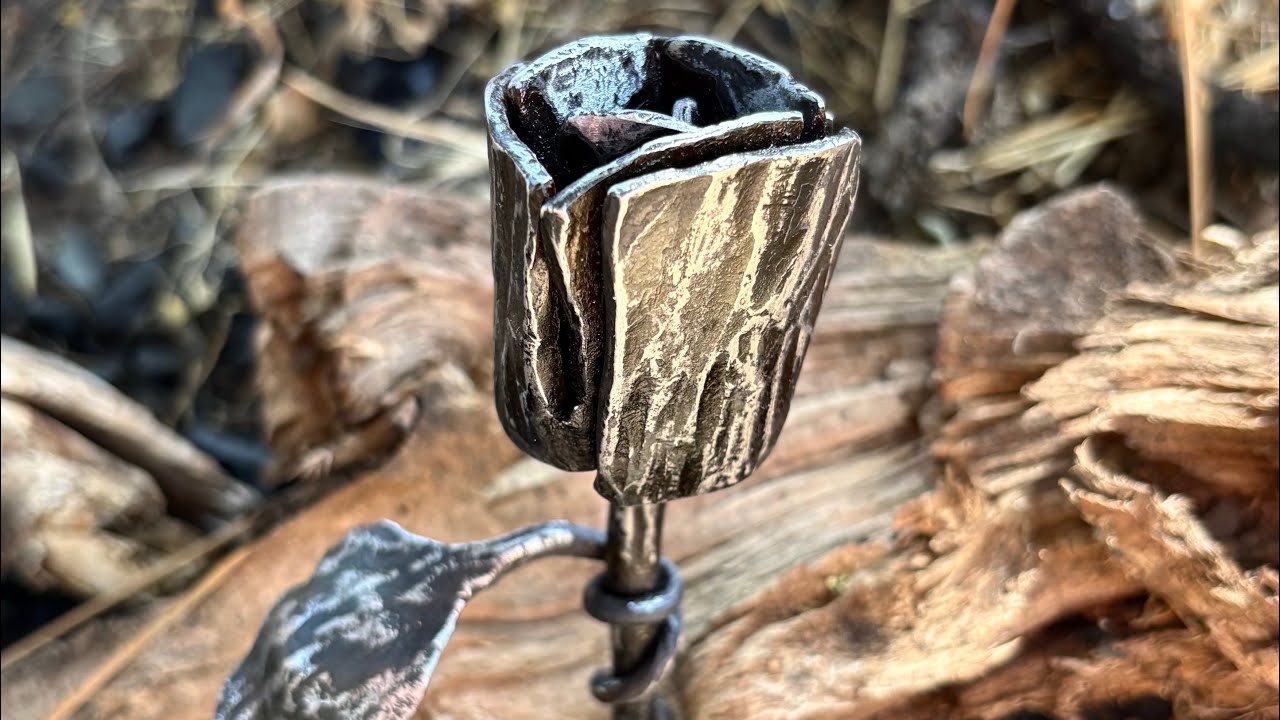 Forging a Russian Rose - YouTube